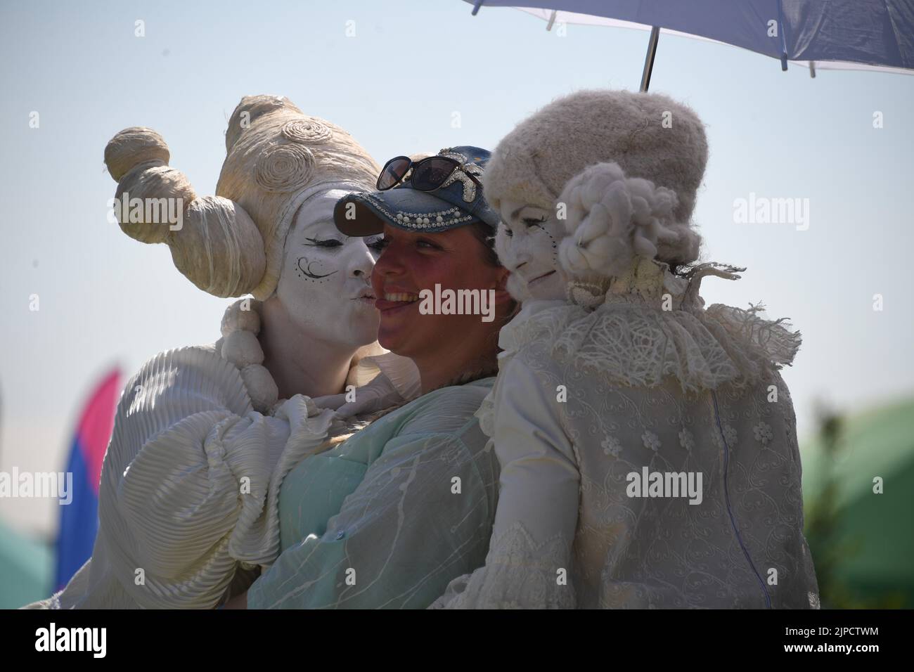 Crimea. Pike perch. Festival of young cultural figures Taurida.Art-2022 ...