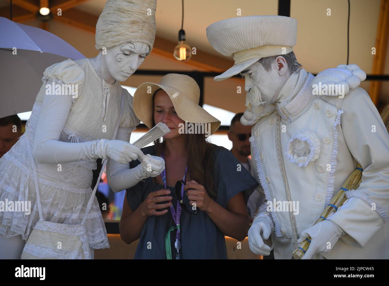 Crimea. Pike perch. Festival of young cultural figures Taurida.Art-2022 ...