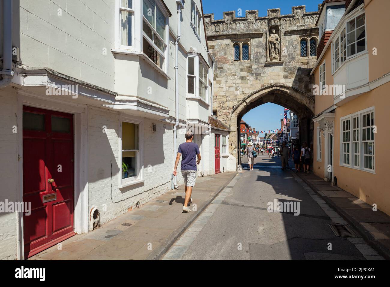 High Street Gate in Salisbury, Wiltshire, England Stock Photo - Alamy