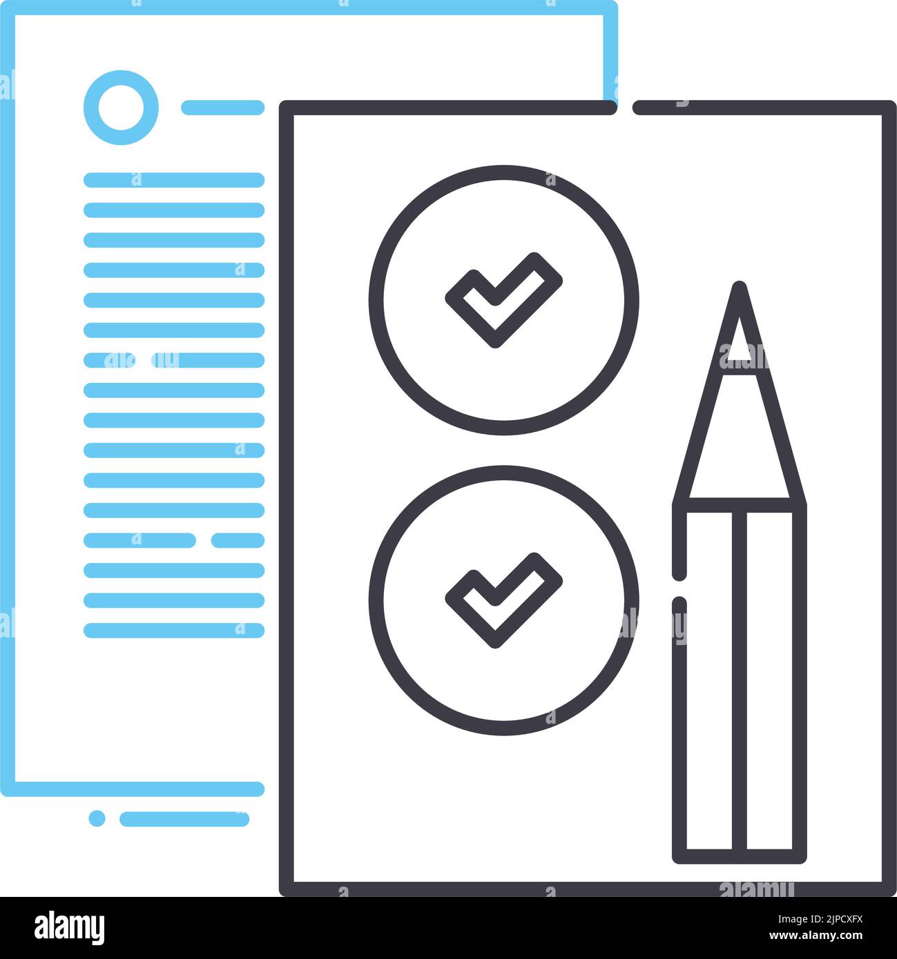 result line icon, outline symbol, vector illustration, concept sign ...