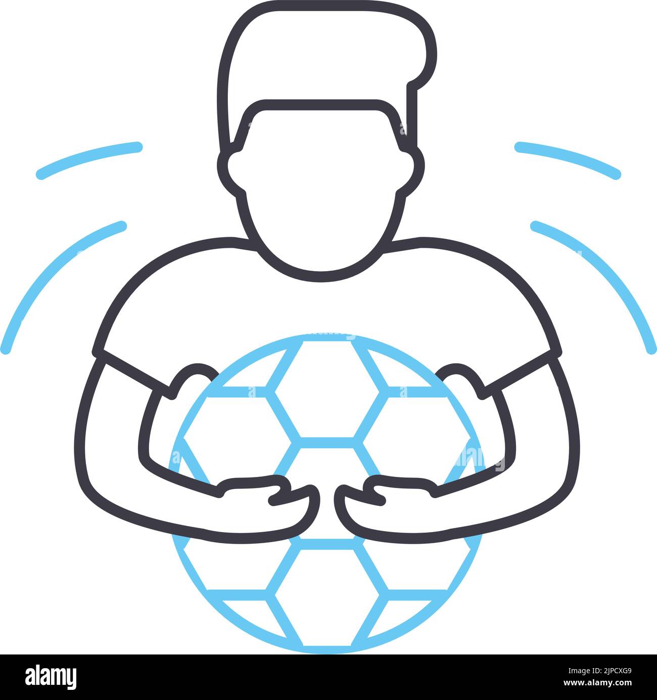 Goalkeeper soccer Cut Out Stock Images & Pictures - Alamy