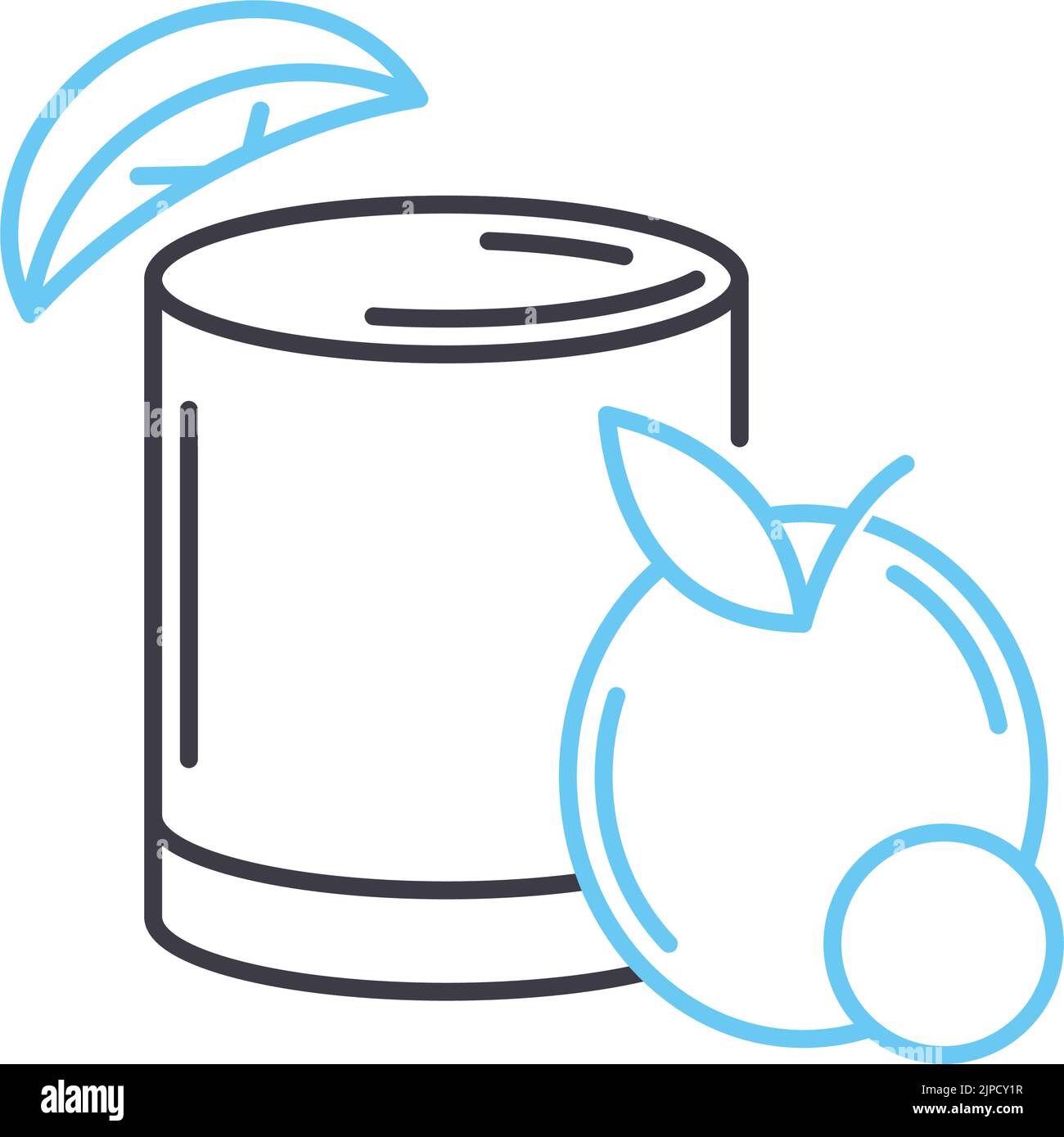 Fruit smoothie champagne glass Stock Vector Images - Alamy