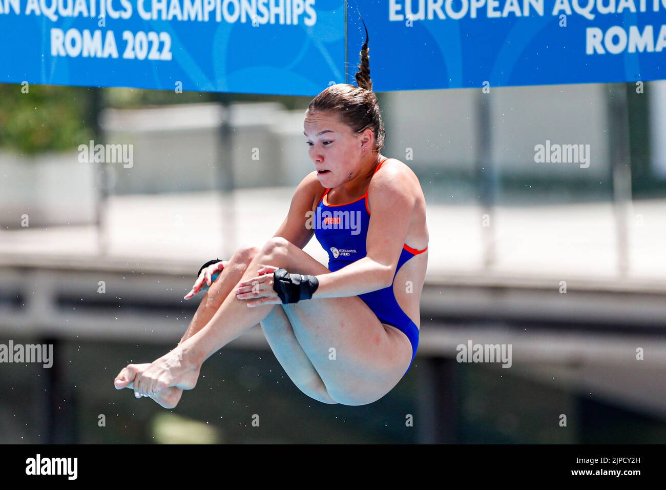 ROME, ITALY - AUGUST 17: Else Praasterink of The Netherlands during the ...