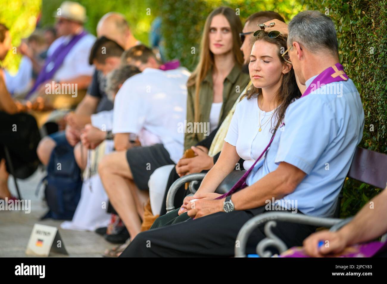 Catholic priest confession hi-res stock photography and images - Alamy