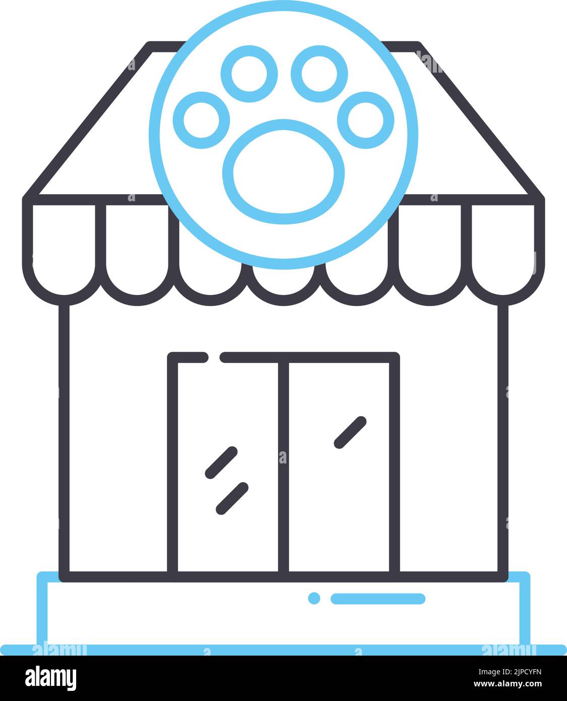 Pet Shop Store Drawing