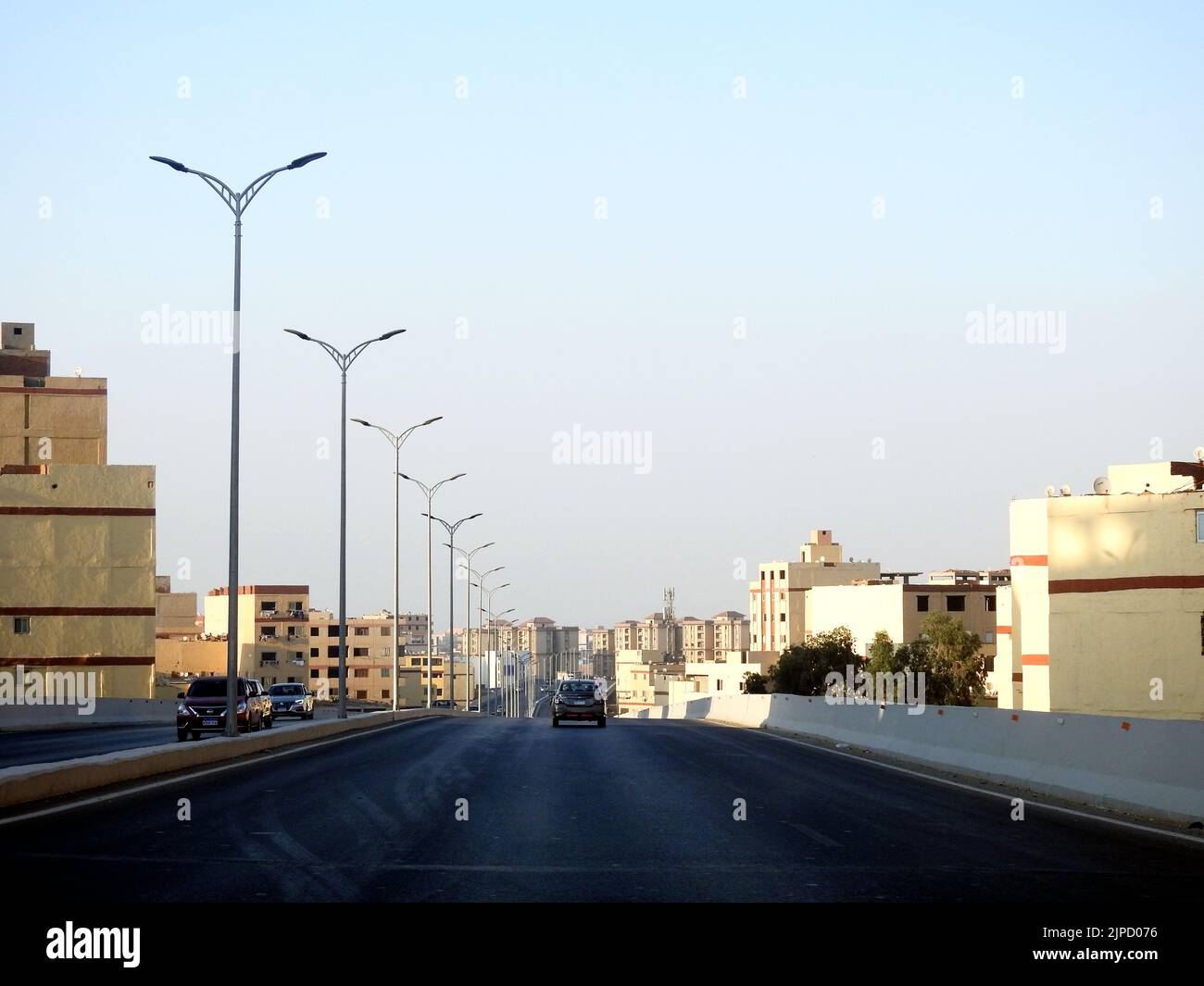 Cairo, Egypt, July 31 2022: Shinzo Abe axis patrol highway in Egypt ...