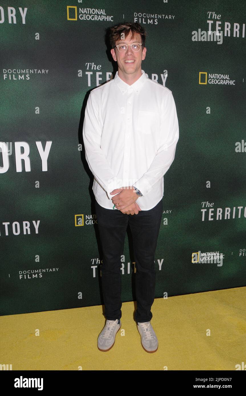 Director Alex Pritz attends the 'The Territory' film premiere at Tavern ...