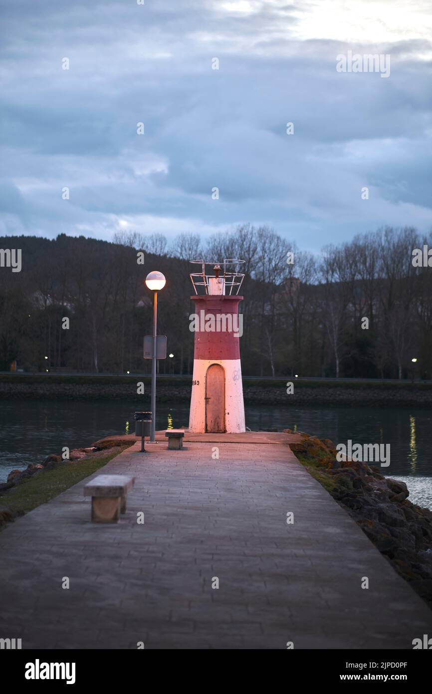Maritime protection structure lighthouse hi-res stock photography and ...