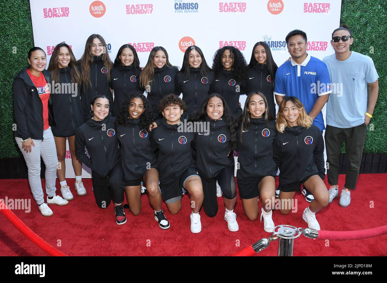 Glendale, CA, August 16, 2022. Philippine Women's Basketball Team, Cris ...