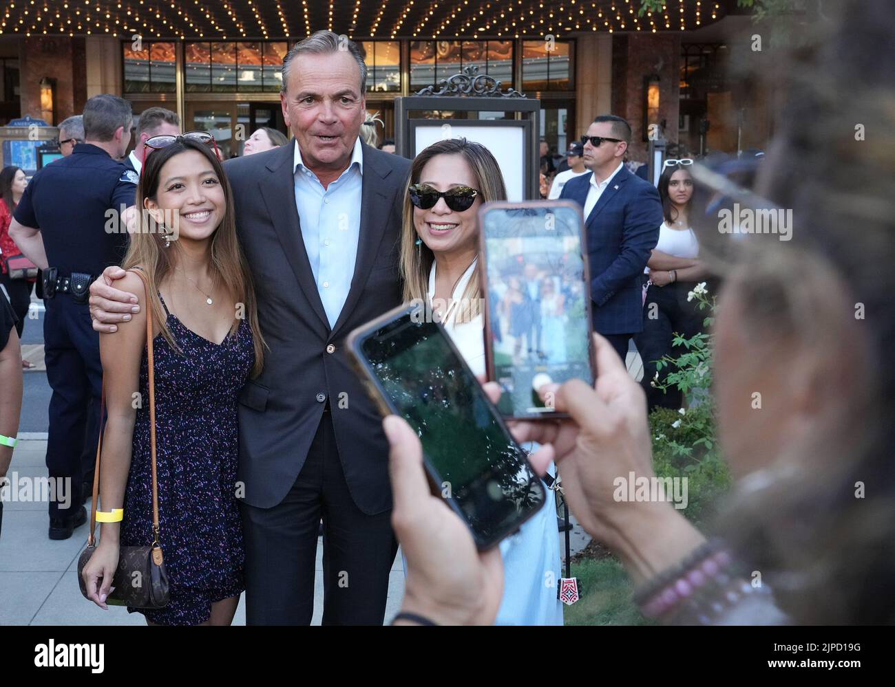 Glendale, CA, August 16, 2022. Los Angeles Mayoral Candidate Rick ...