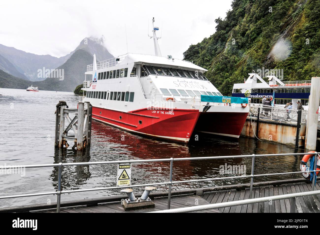 Lady of the sounda boat hi-res stock photography and images - Alamy