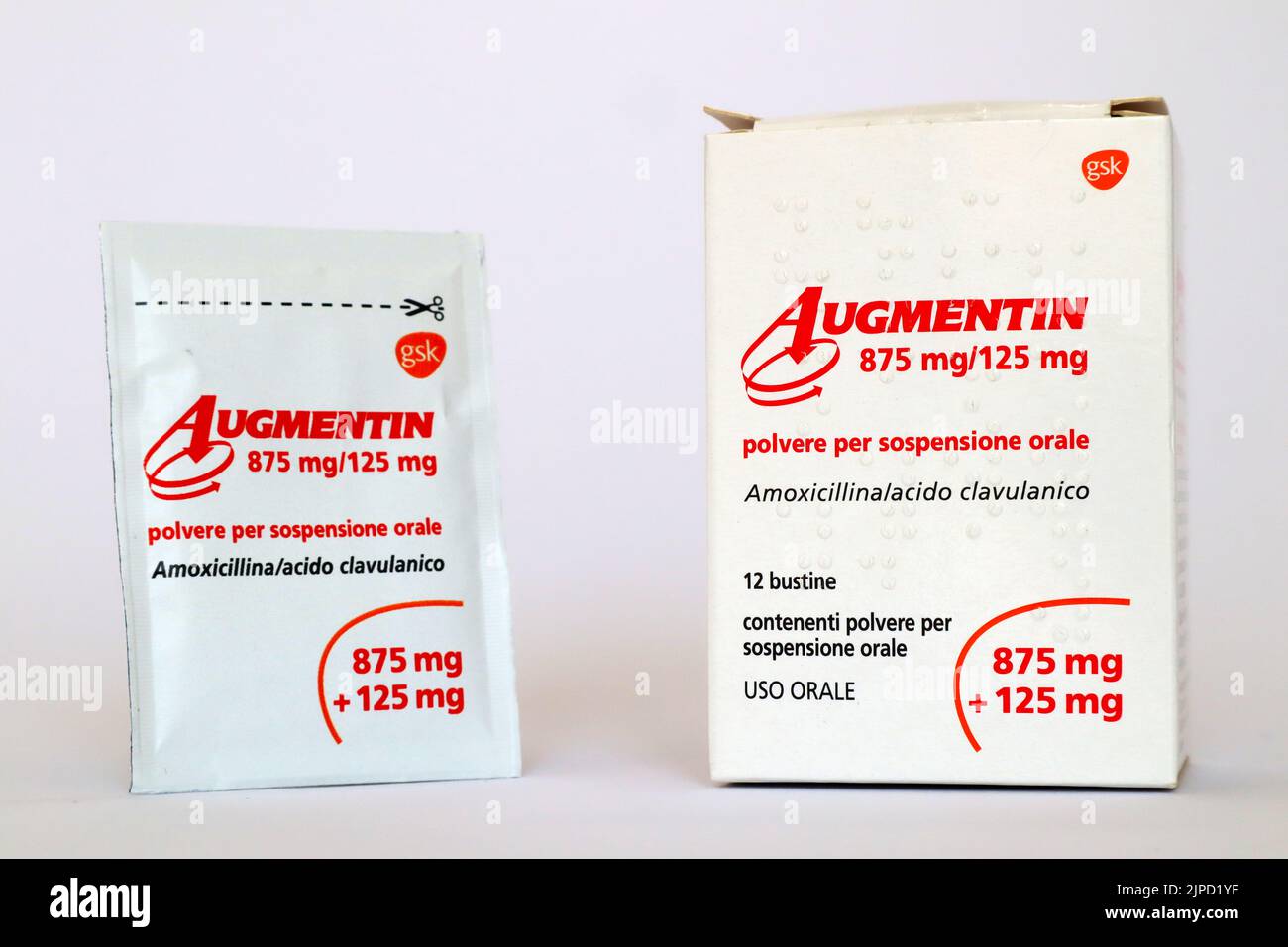AUGMENTIN medicine with amoxicillin and clavulanic acid. Medication ...