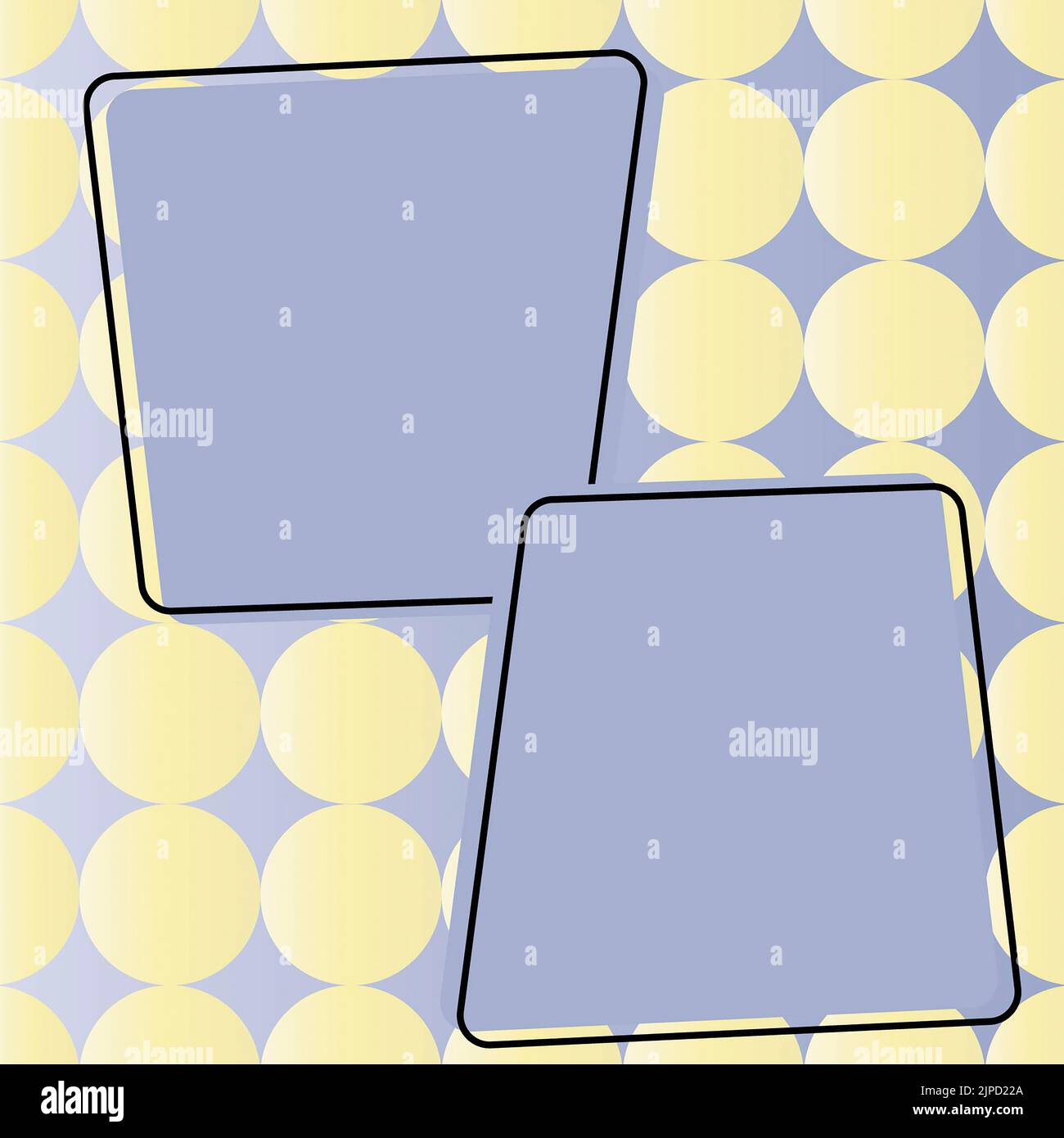 Design Drawing Of Some Comic Frames As Background With Speech Bubbles ...