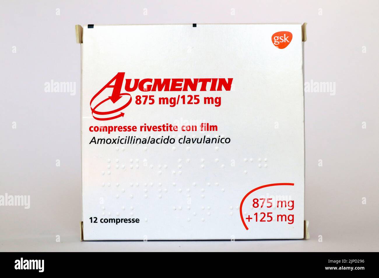 AUGMENTIN medicine with amoxicillin and clavulanic acid. Medication ...