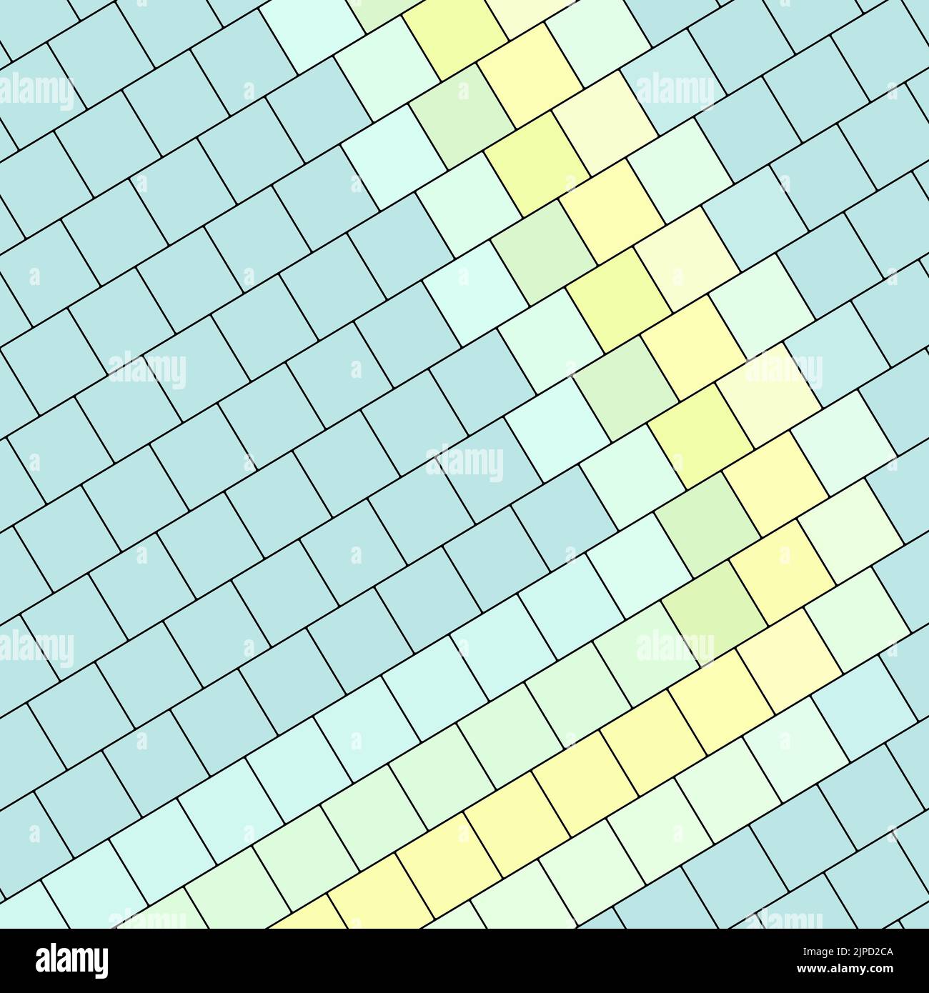 abstract squared Colorful palette brick wall texture background with ...