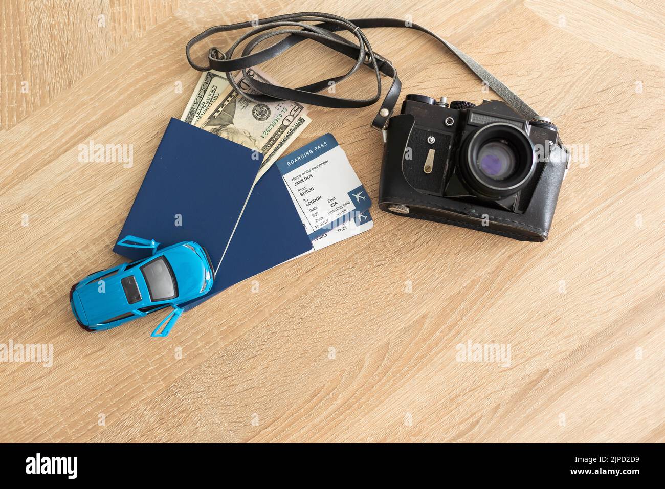 Travel background hero header with copy space Stock Photo - Alamy