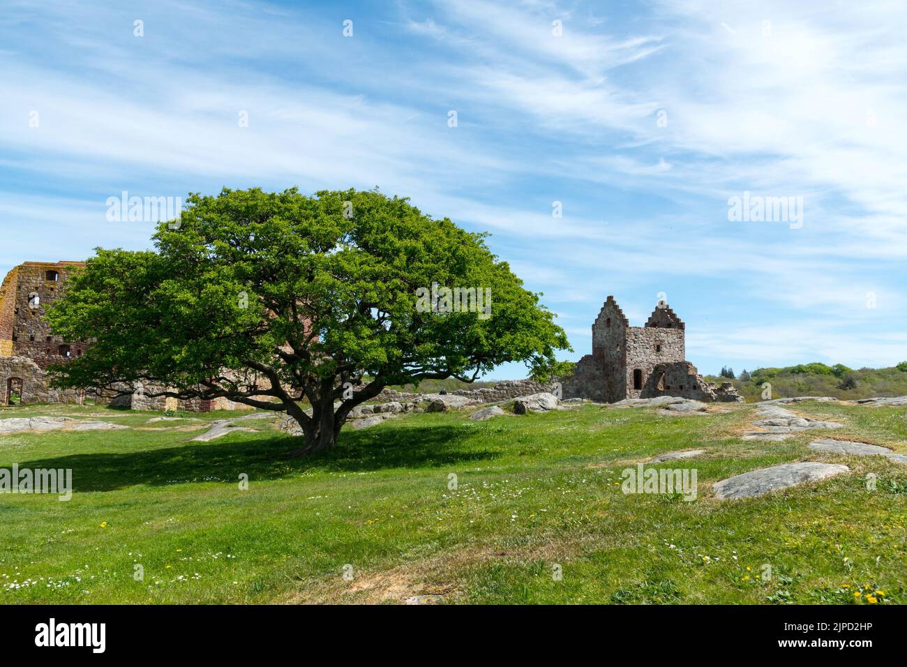 Hammershus is a medieval fortification on the northern tip of the ...