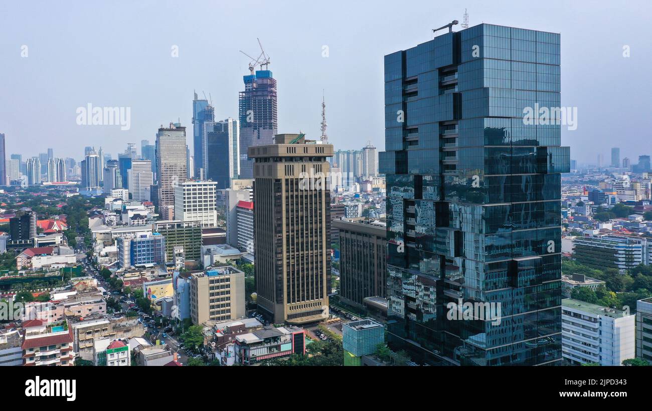 Futuristic design skyscraper. Modern architecture scrapper building on ...