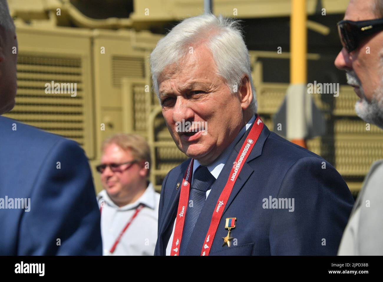 Moscow region, Alabino. The chief designer of JSC Konstruktorskoye ...
