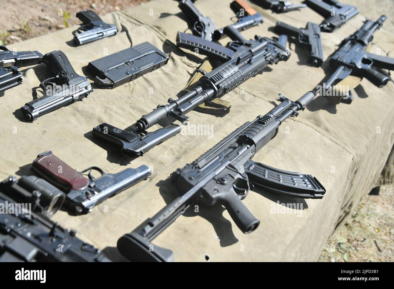 Moscow region. Weapon at opening of the international military and ...