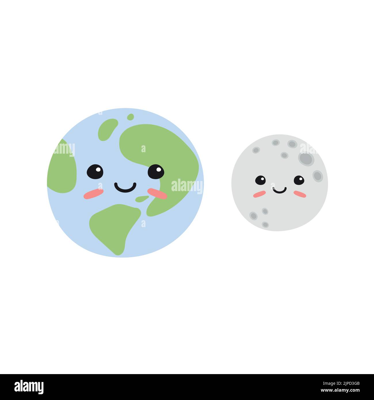Cute planet earth cartoon Stock Vector Images - Alamy