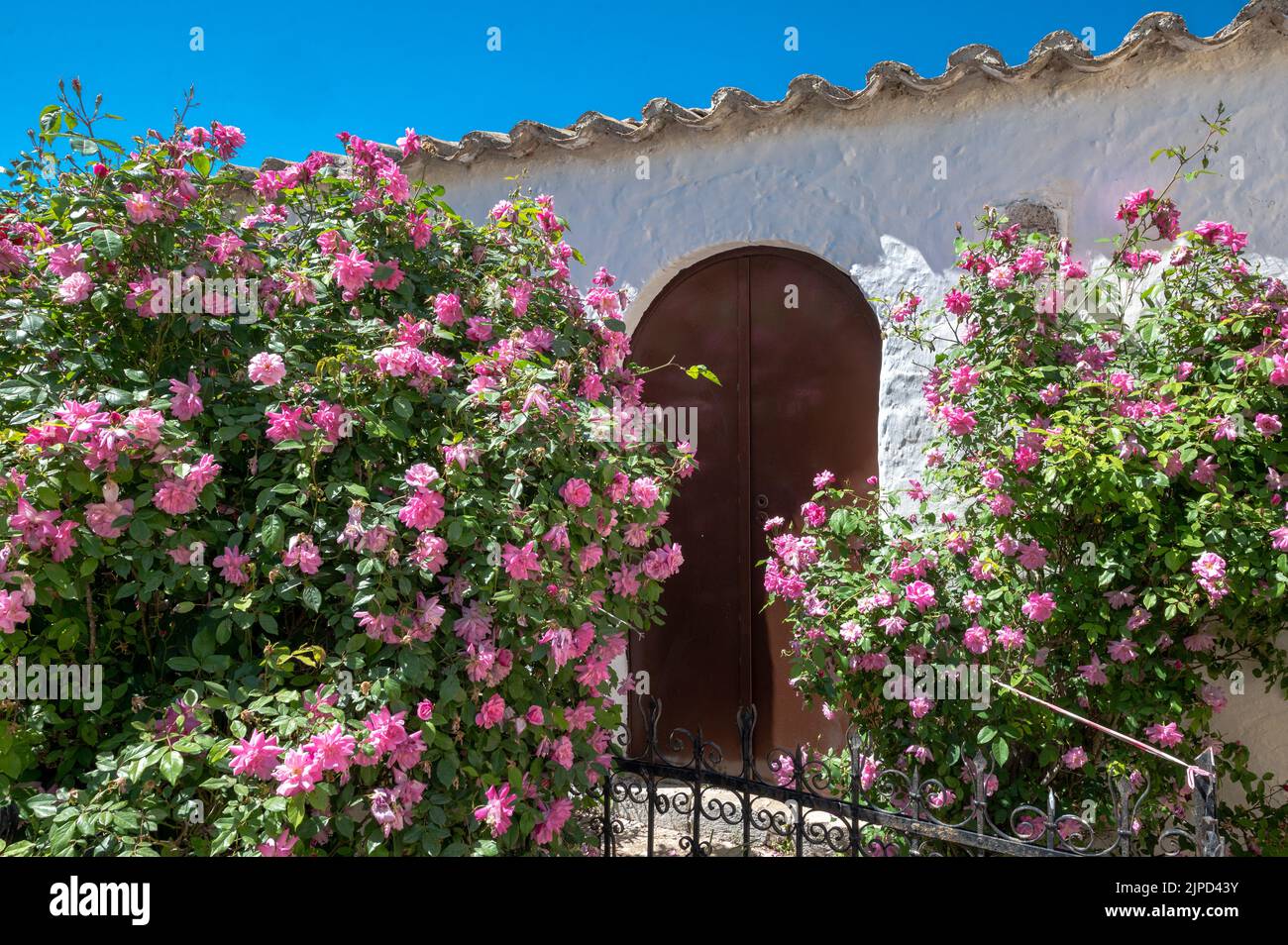 A closeup shot of Anafonitria Monastery in Zakynthos, Greece Stock ...