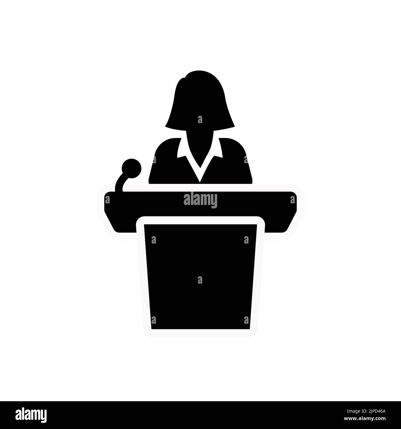 Public speech presentation conference Cut Out Stock Images & Pictures ...