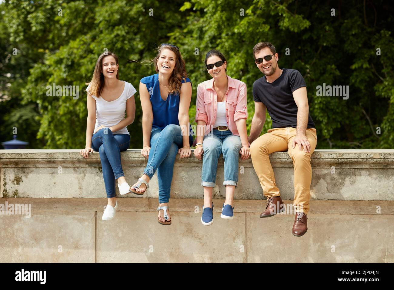 smiling, friends, group picture, smile, friend, group pictures Stock ...