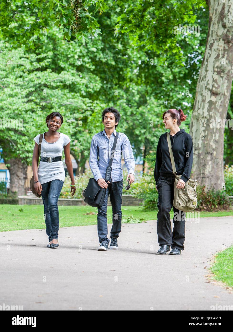 Black boy girl walking classroom hi-res stock photography and images ...