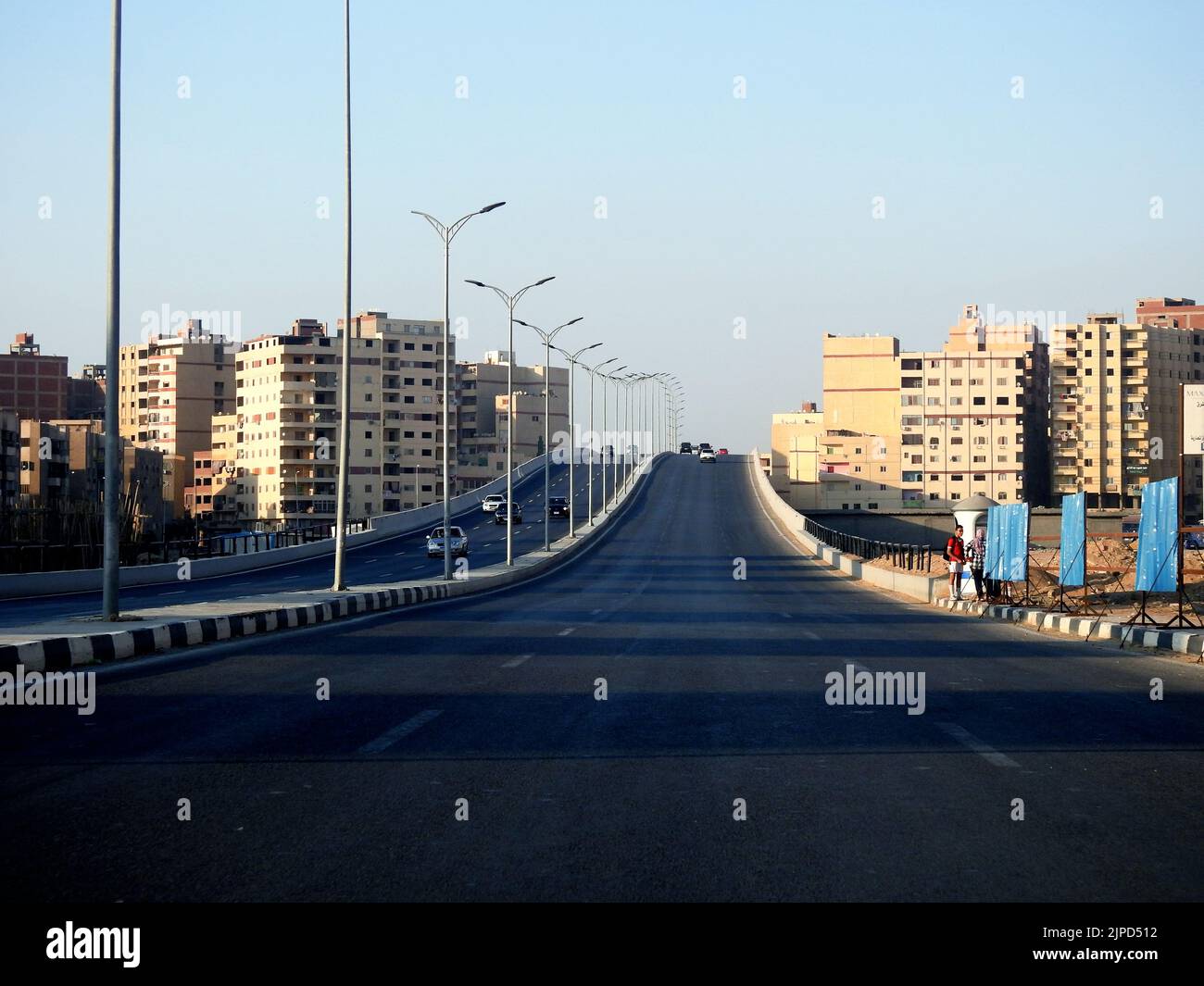 Cairo, Egypt, July 31 2022: Shinzo Abe axis patrol highway in Egypt ...