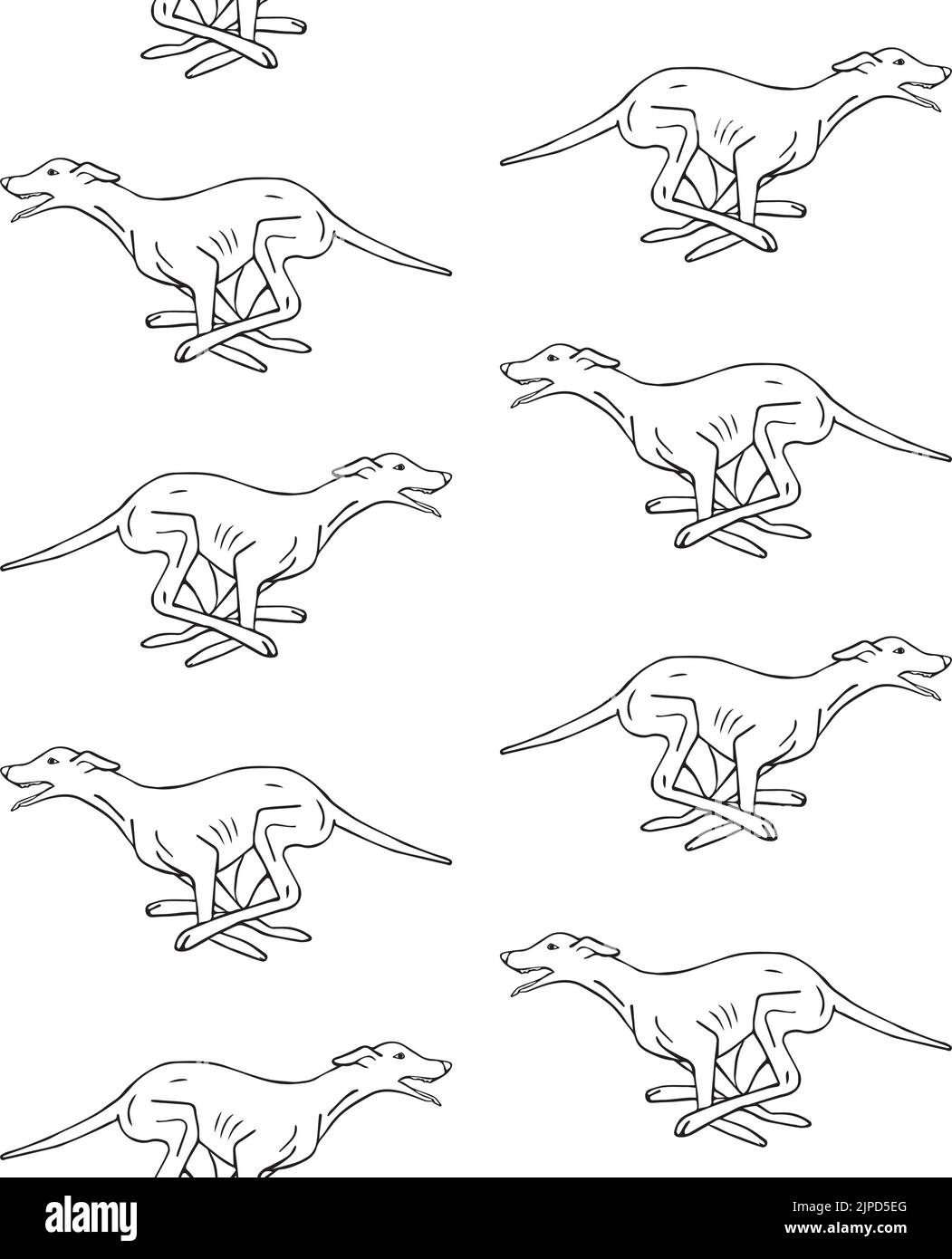 Greyhound running background Black and White Stock Photos & Images - Alamy