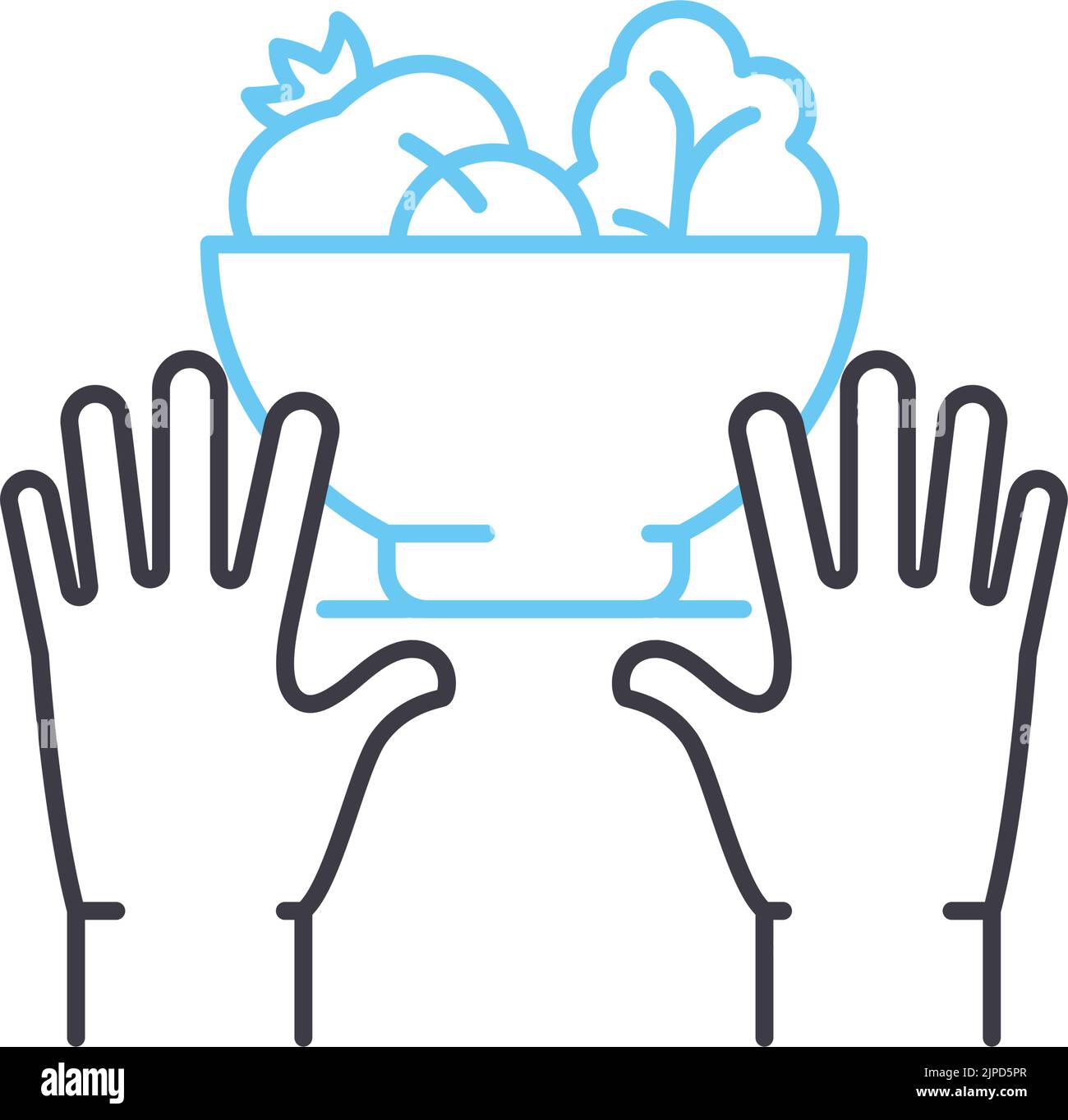 handmade line icon, outline symbol, vector illustration, concept sign ...