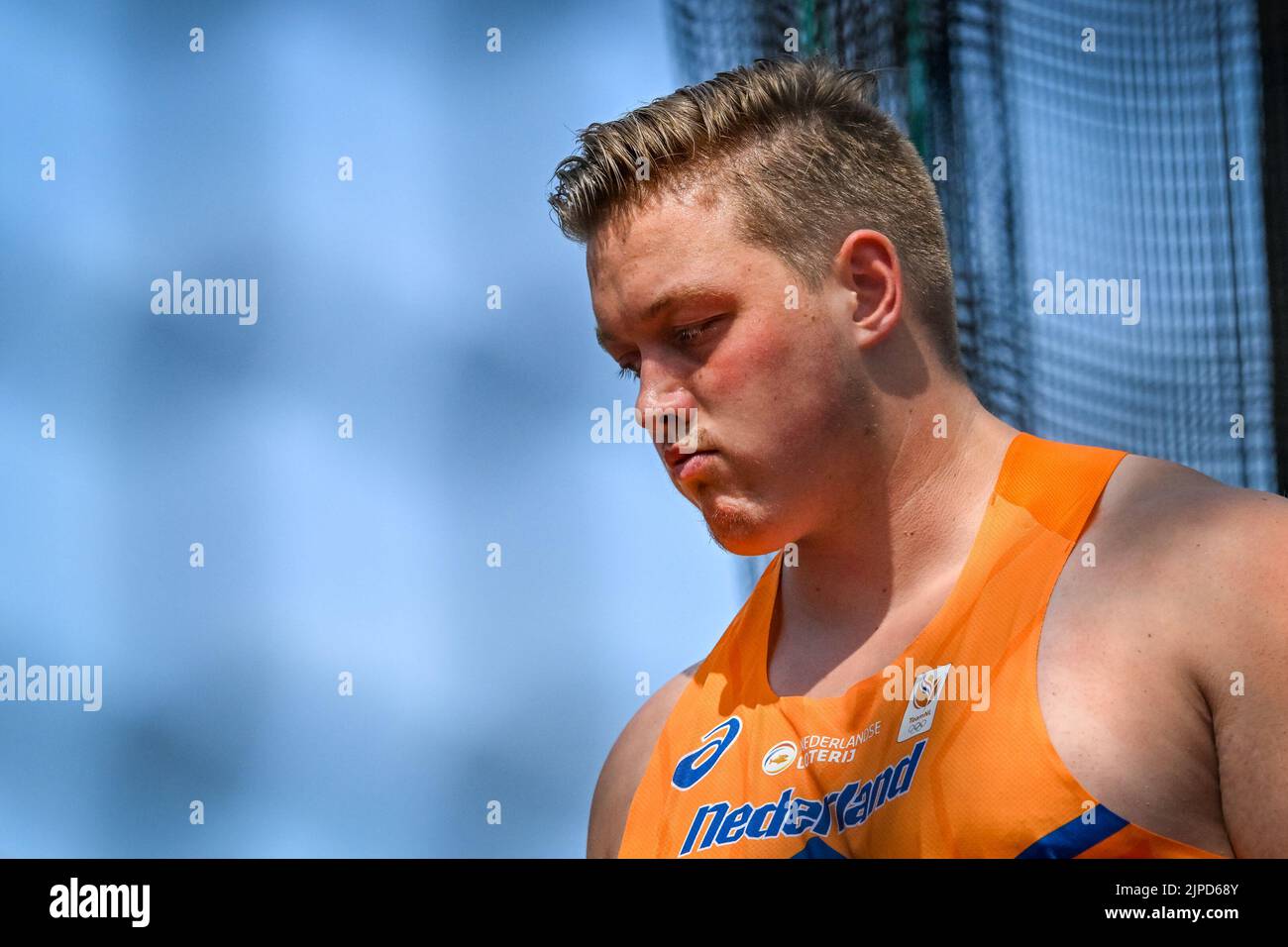 MUNICH, GERMANY - AUGUST 17: Ruben Rolvink of the Netherlands competing ...