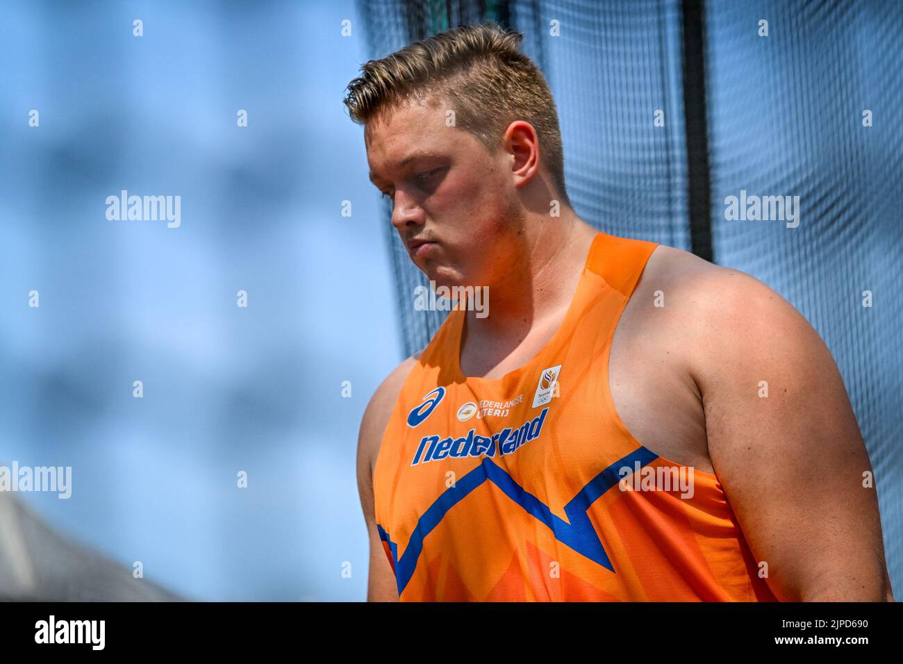MUNICH, GERMANY - AUGUST 17: Ruben Rolvink of the Netherlands competing ...