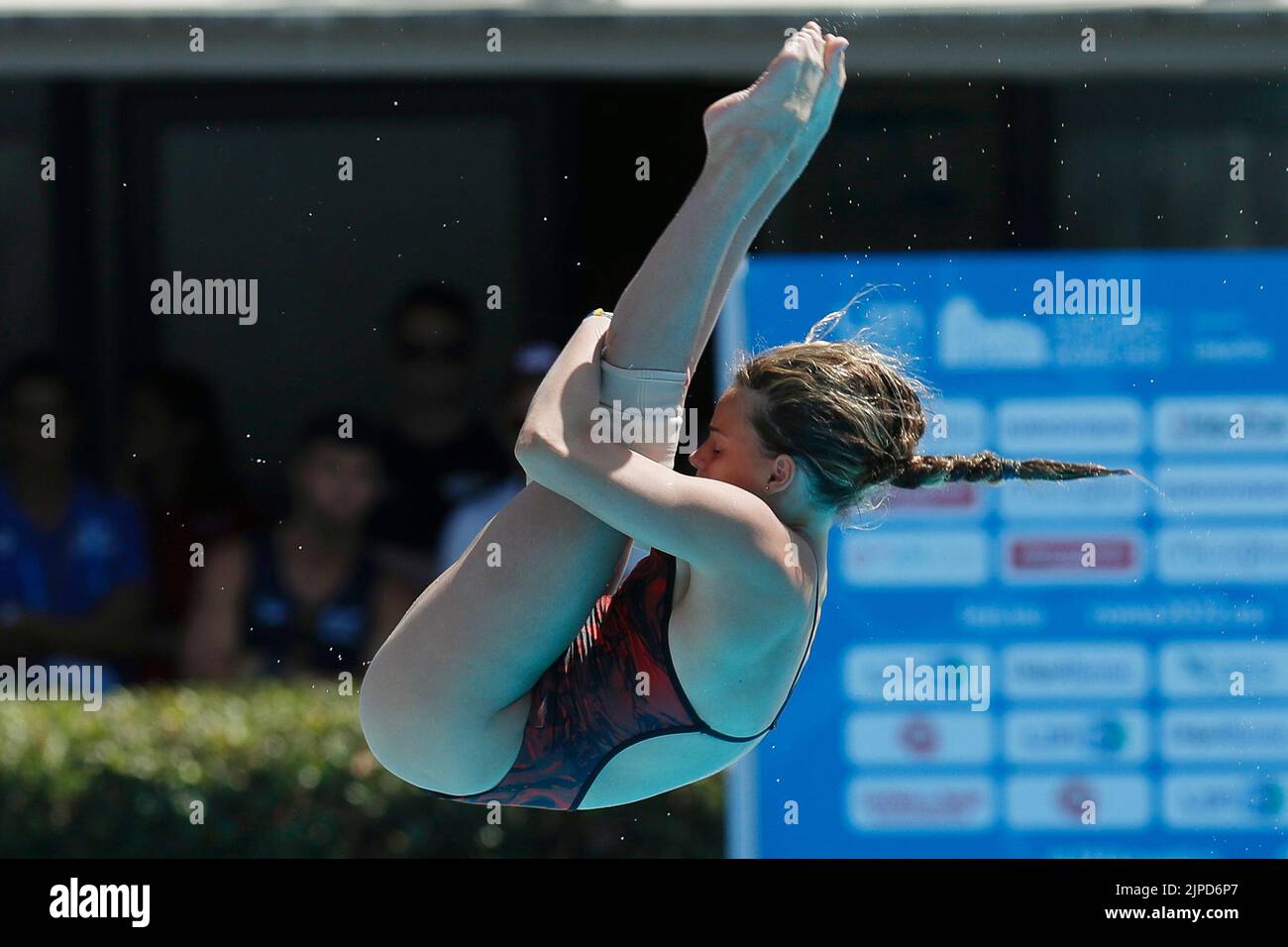 Rome, Italy, 16th August 2022. Anna Arnautova of Ukraine competes in ...