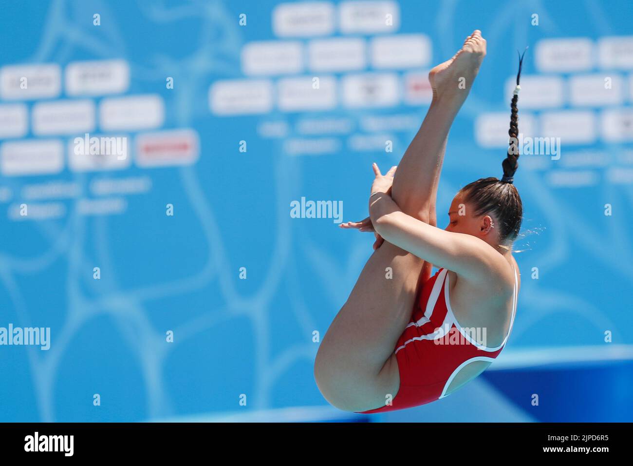 Rome, Italy, 16th August 2022. Laura Valore of Denmark competes in the ...