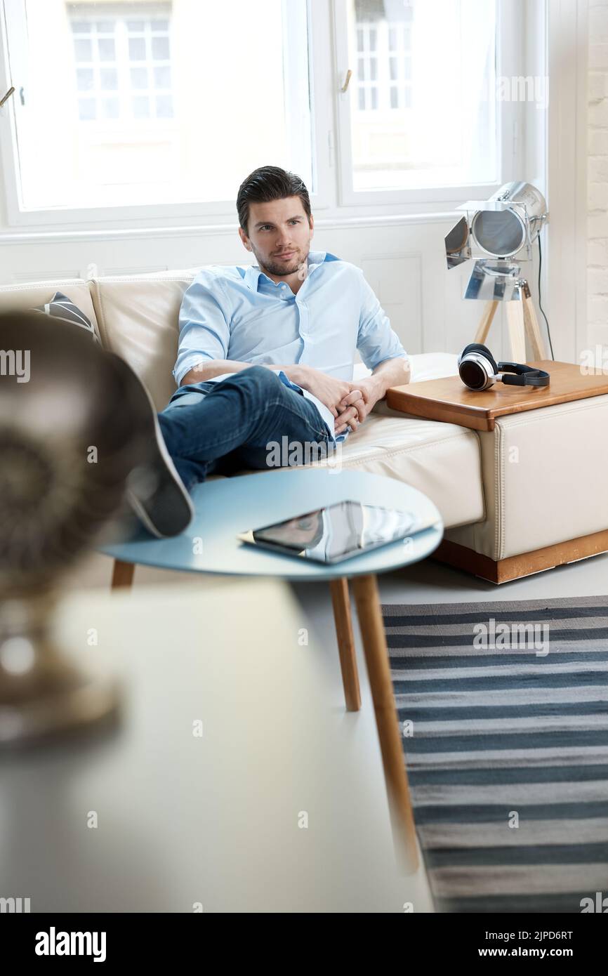 man, home, sofa, relaxed, guy, men, homes, couch, relax, relaxation ...