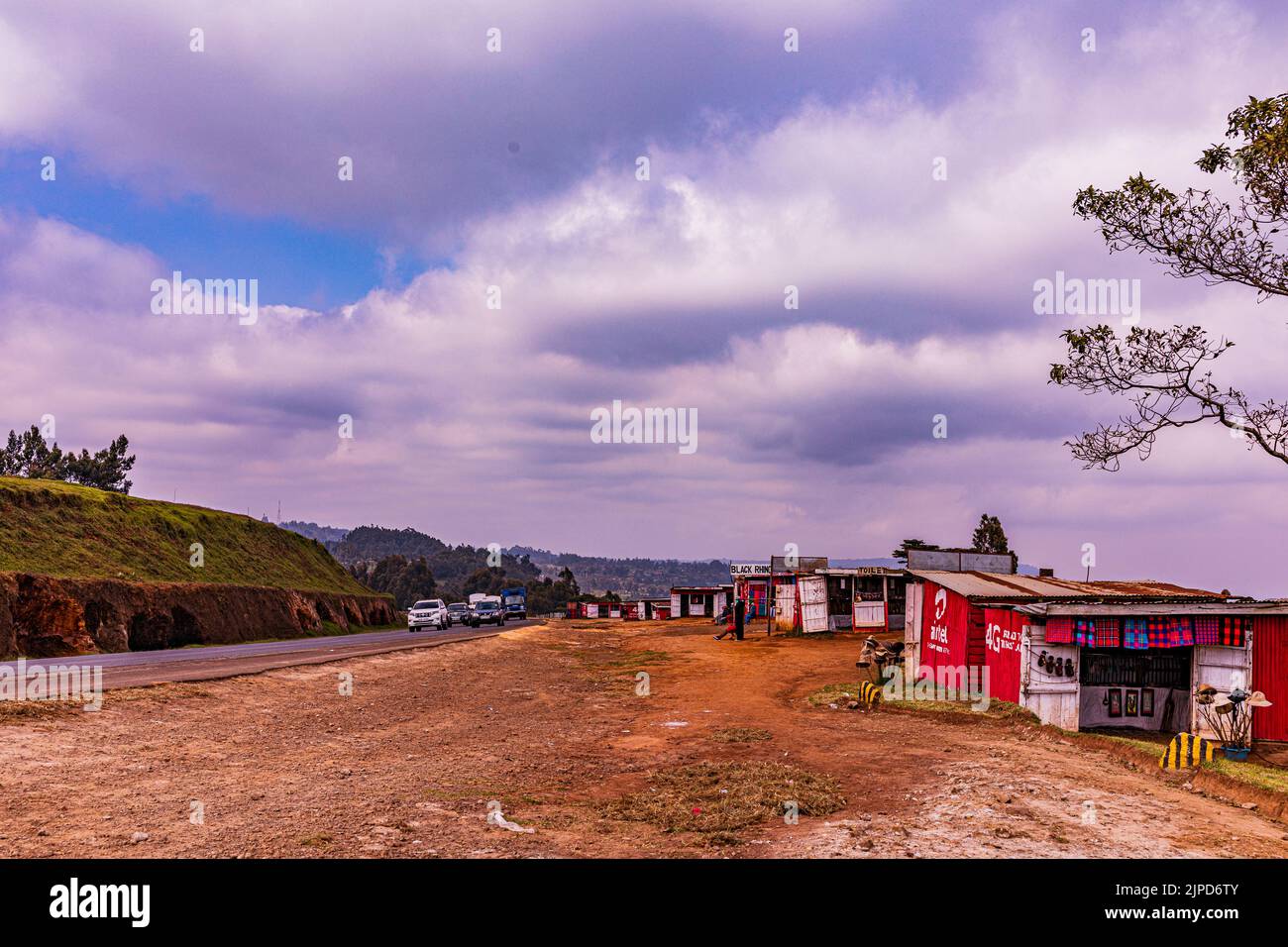 Maai Mahiu Viewpoint escarpments landscape Nakuru County Great Rift ...