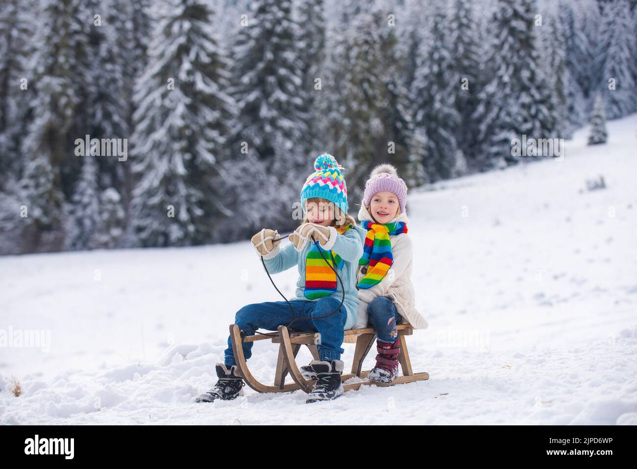 Scene happy children riding hi-res stock photography and images - Alamy