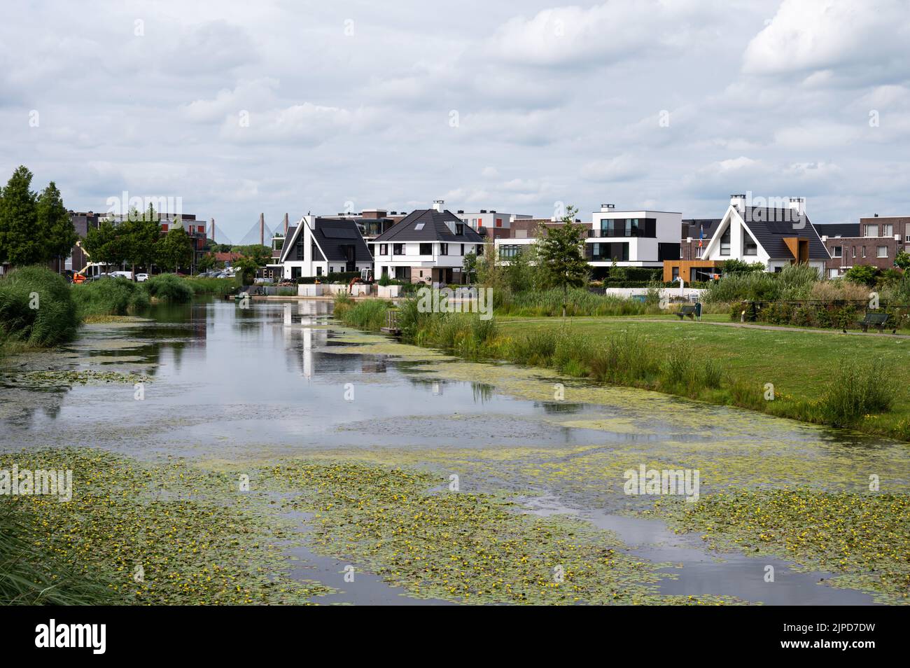 Zaltbommel, Gelderland, The Netherlands, 08 10 2022 - Suburban ...