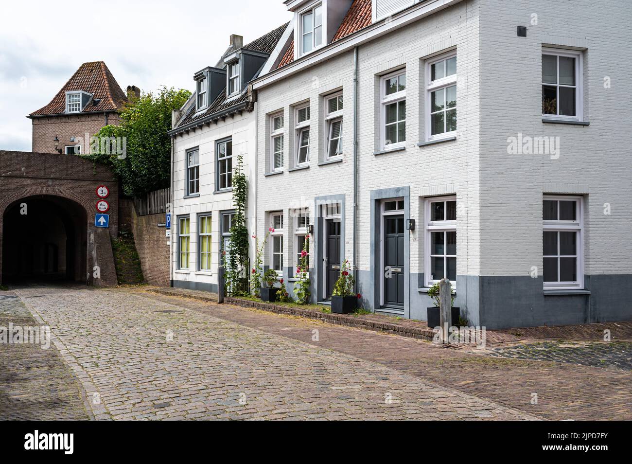 Heusden, Gelderland, The Netherlands, 08 11 2022 - Traditional houses ...