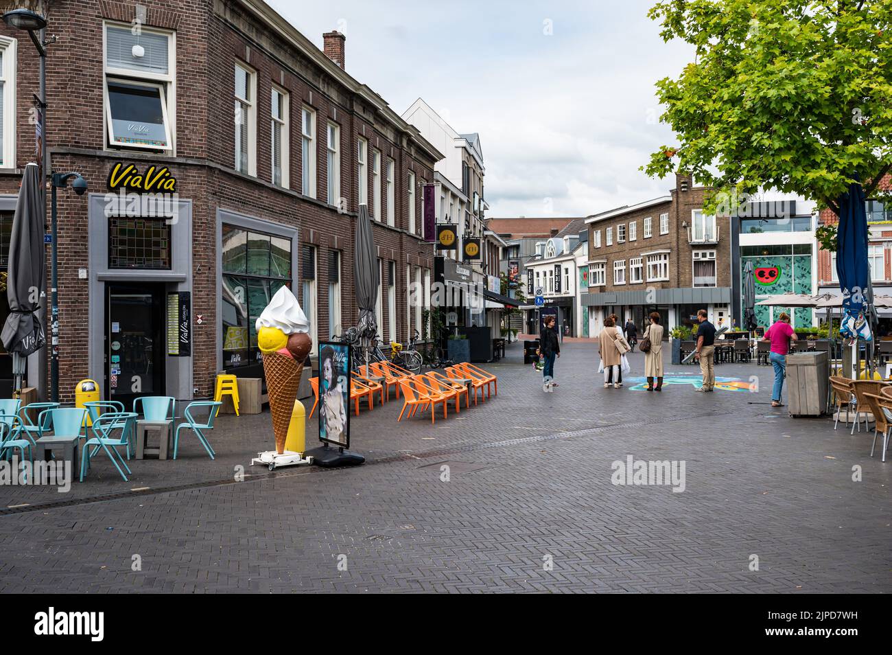 Oosterhout, Gelderland, The Netherlands, 08 11 2022 - Old village ...