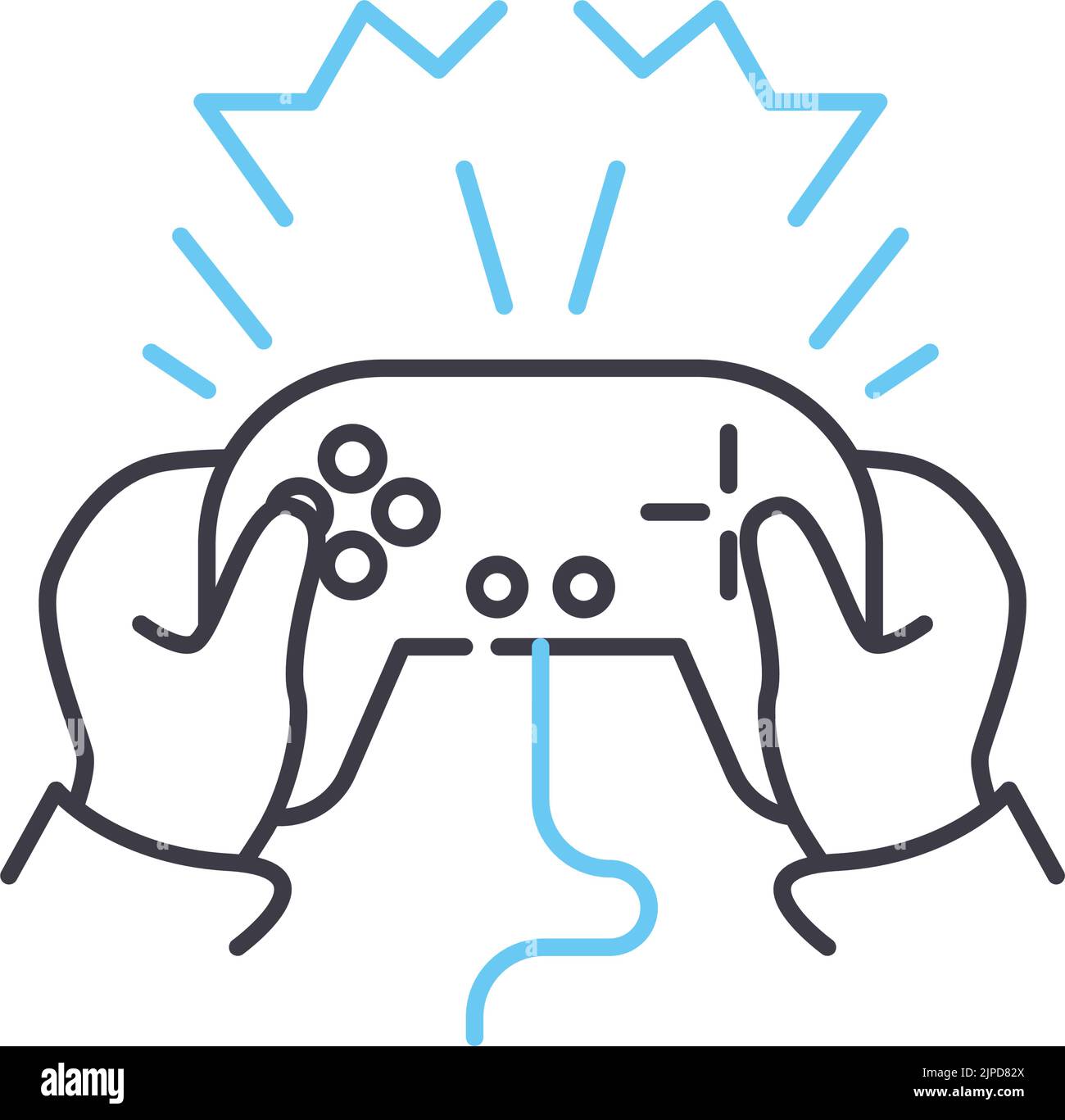 trainings line icon, outline symbol, vector illustration, concept sign ...