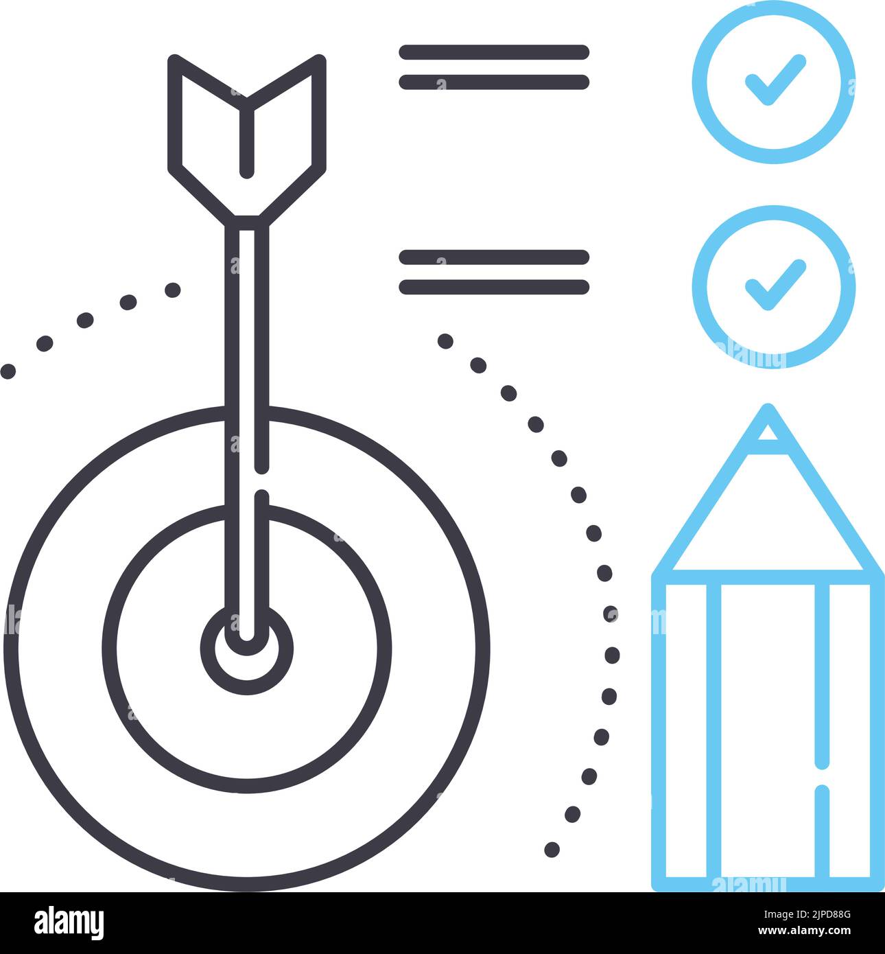 Strategy icon hi-res stock photography and images - Alamy