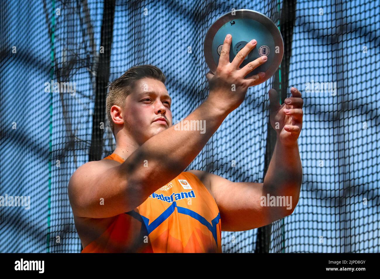 MUNICH, GERMANY - AUGUST 17: Ruben Rolvink of the Netherlands competing ...