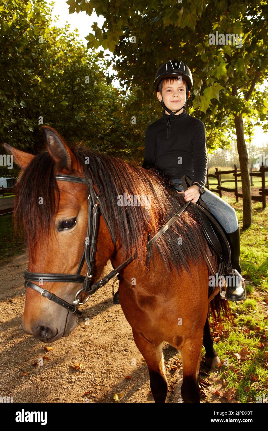 boy, riding, rider, horses, boys, ride, riders, horse Stock Photo - Alamy