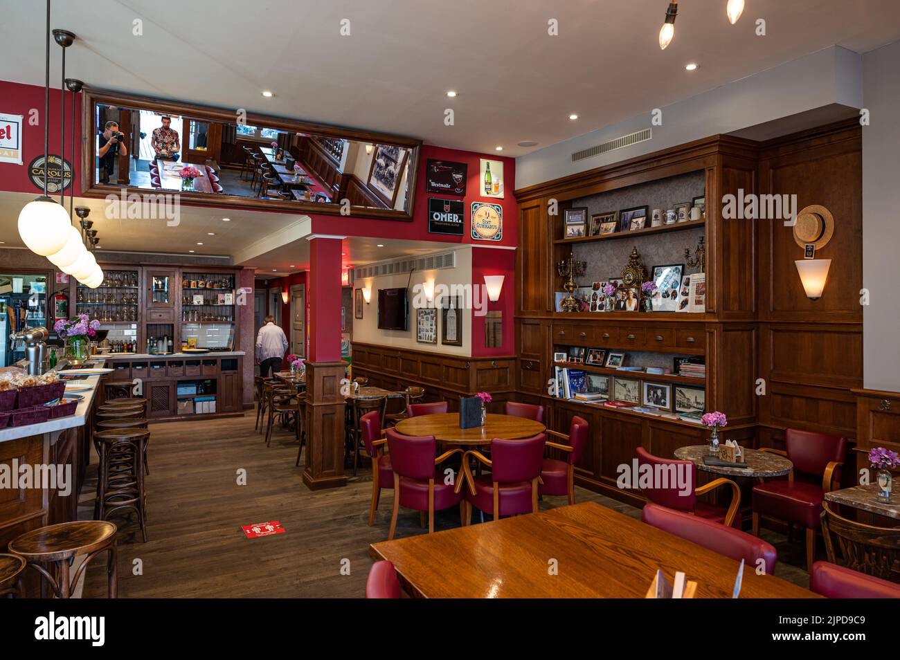Lier, Antwerp Province, Belgium - 07 08 2022 - Wooden interior design ...