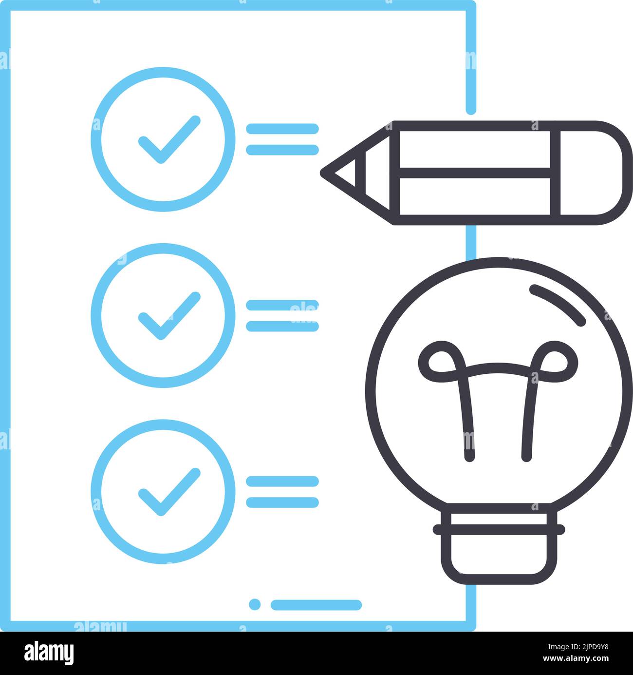 test line icon, outline symbol, vector illustration, concept sign Stock ...