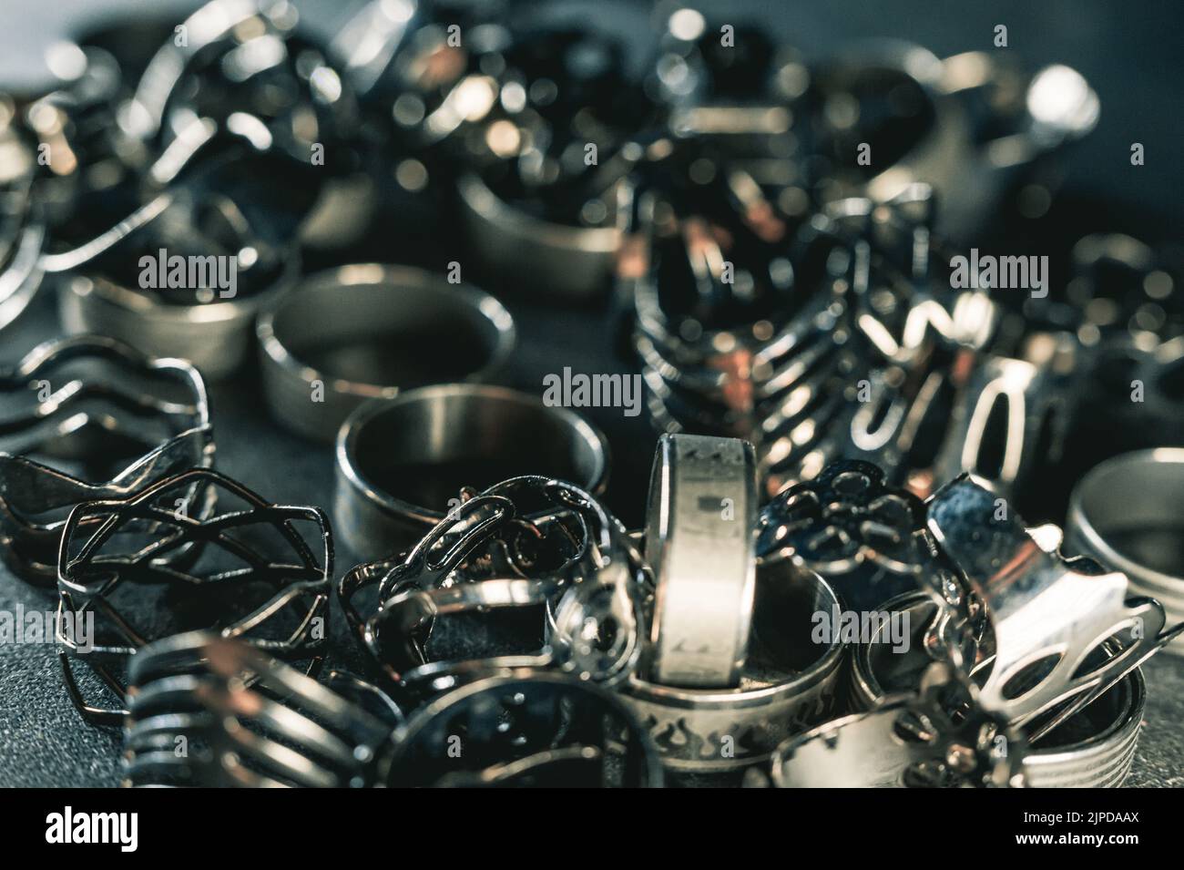 Metal iron rings hi-res stock photography and images - Alamy