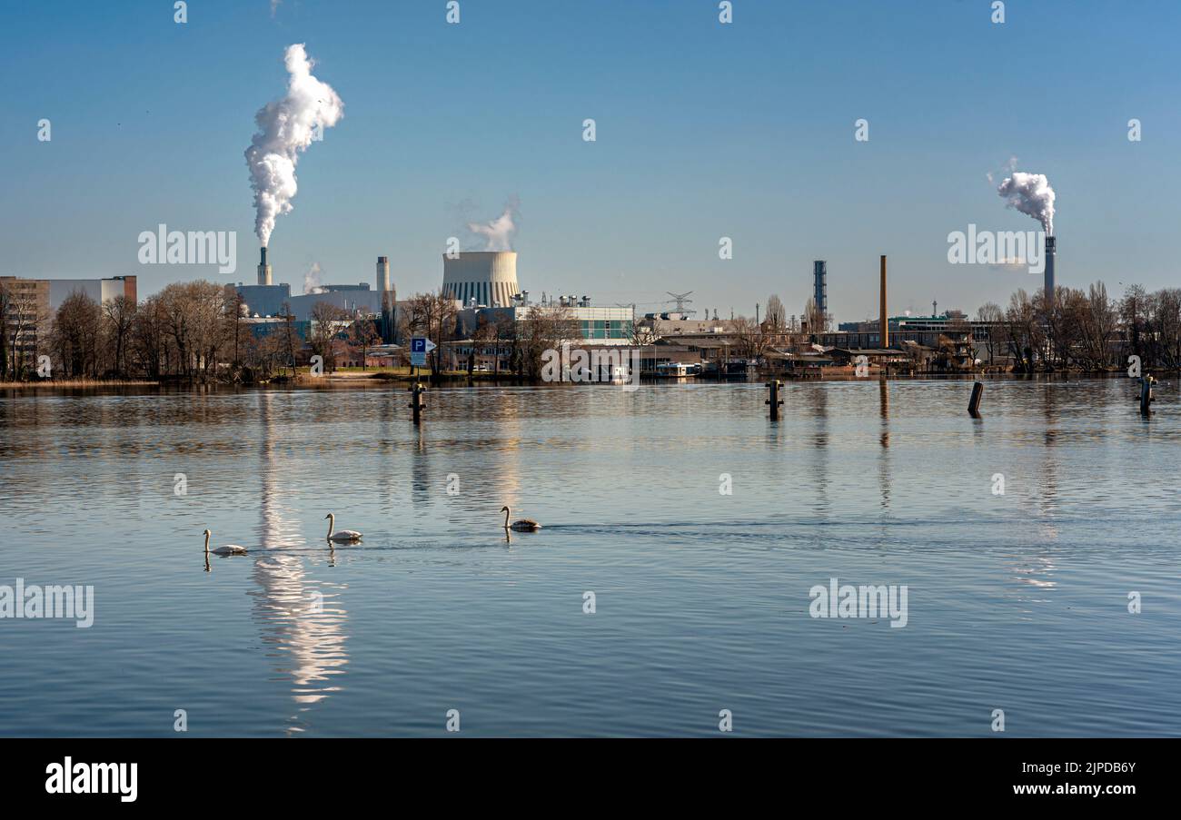 berlin, cogeneration plant, cogeneration plants Stock Photo - Alamy